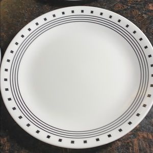 Corelle | Dining | 4 Corelle City Block 25 Dinner Plates | Poshmark